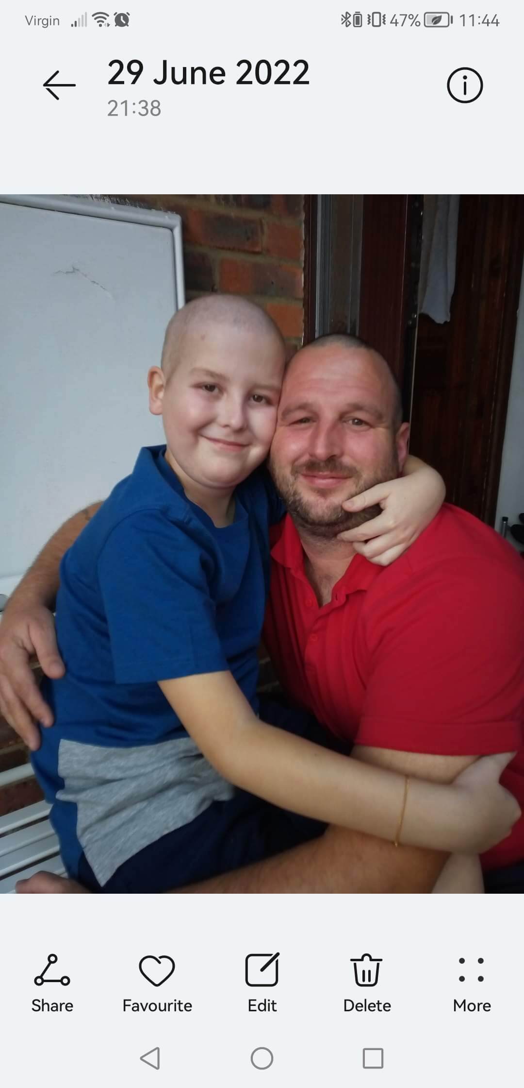 Read Micky's Story | Children with Cancer UK